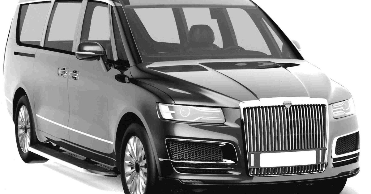 Опубликованы патентные изображения серийного минивэна Aurus Arsenal ...