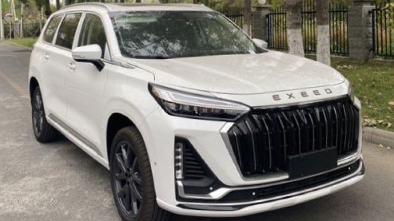 Обновленный Exeed VX получит «цифровое трюмо» в салоне: первые фото ...